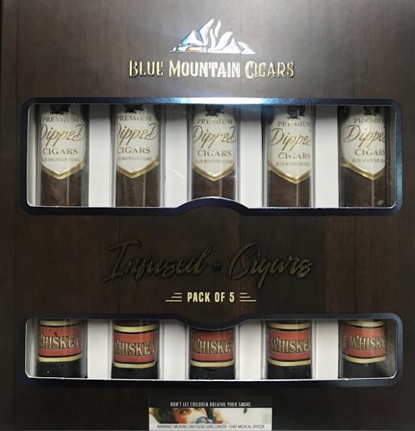 BMC Dipped in Genuine Whiskey Box – Blue Mountain Cigars